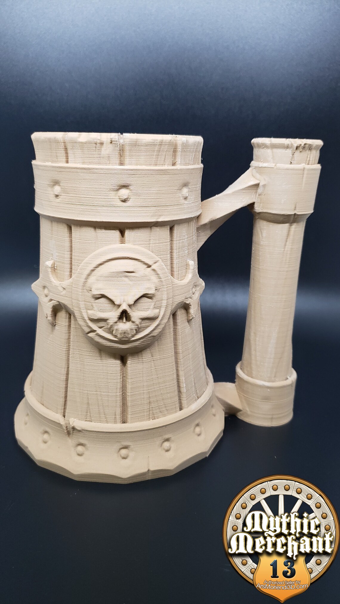 Tavern Mug No. 3 Mythic Mugs Shown in wood - Etsy