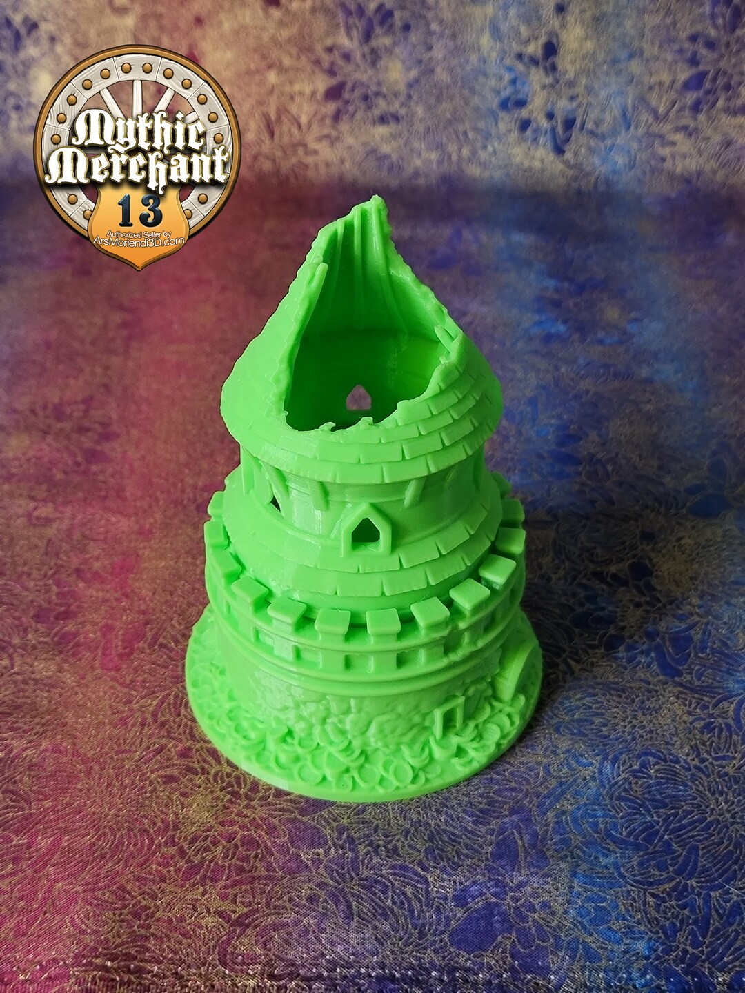 Game Master Mythic Dice Box Shown in lime - Etsy