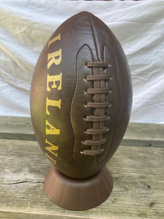 Old Fashioned Style IRELAND Rugby Ball With Optional Stand. - Etsy UK