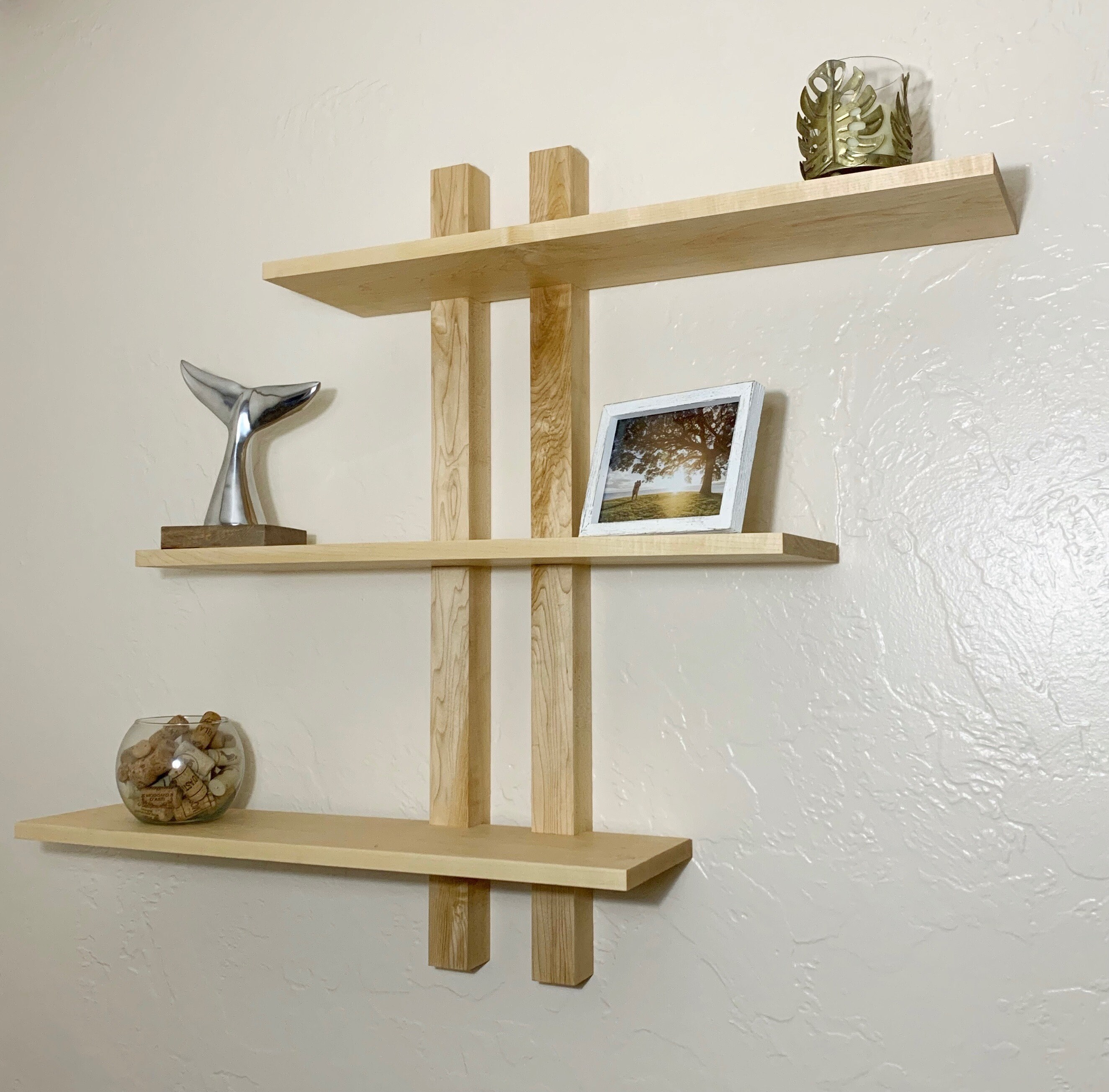 Adjustable Shifting Shelf Modern Wall Shelf Hanging Plants - Etsy