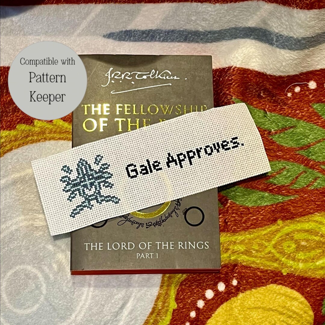 Baldur’s Gate 3 Gale Approves Cross Stitch Bookmark Pattern - Etsy