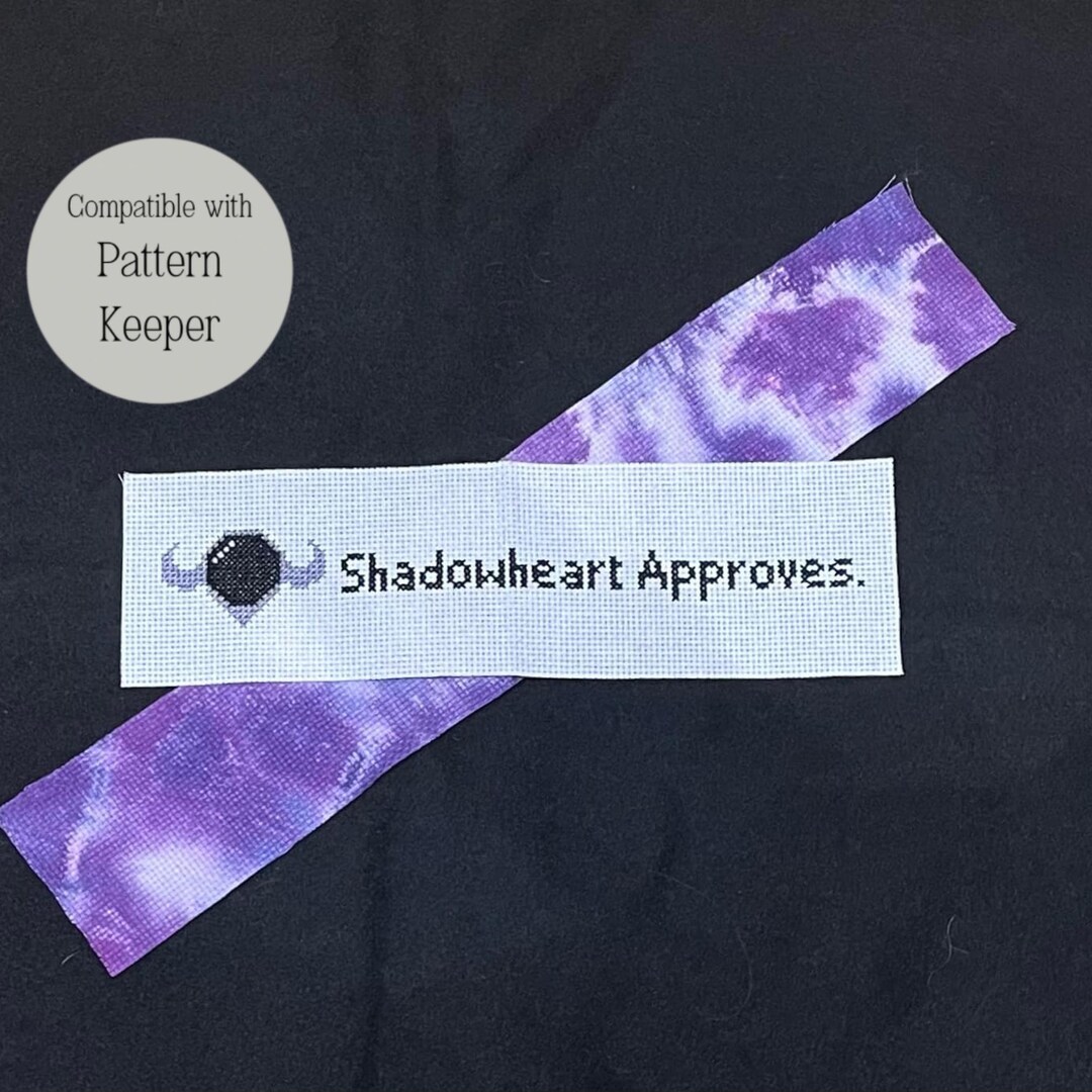 Baldur’s Gate 3 Shadowheart Approves Bookmark Cross Stitch Pattern - Etsy