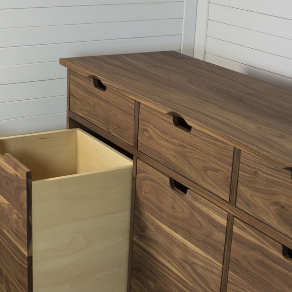 Walnut File Cabinet - Etsy