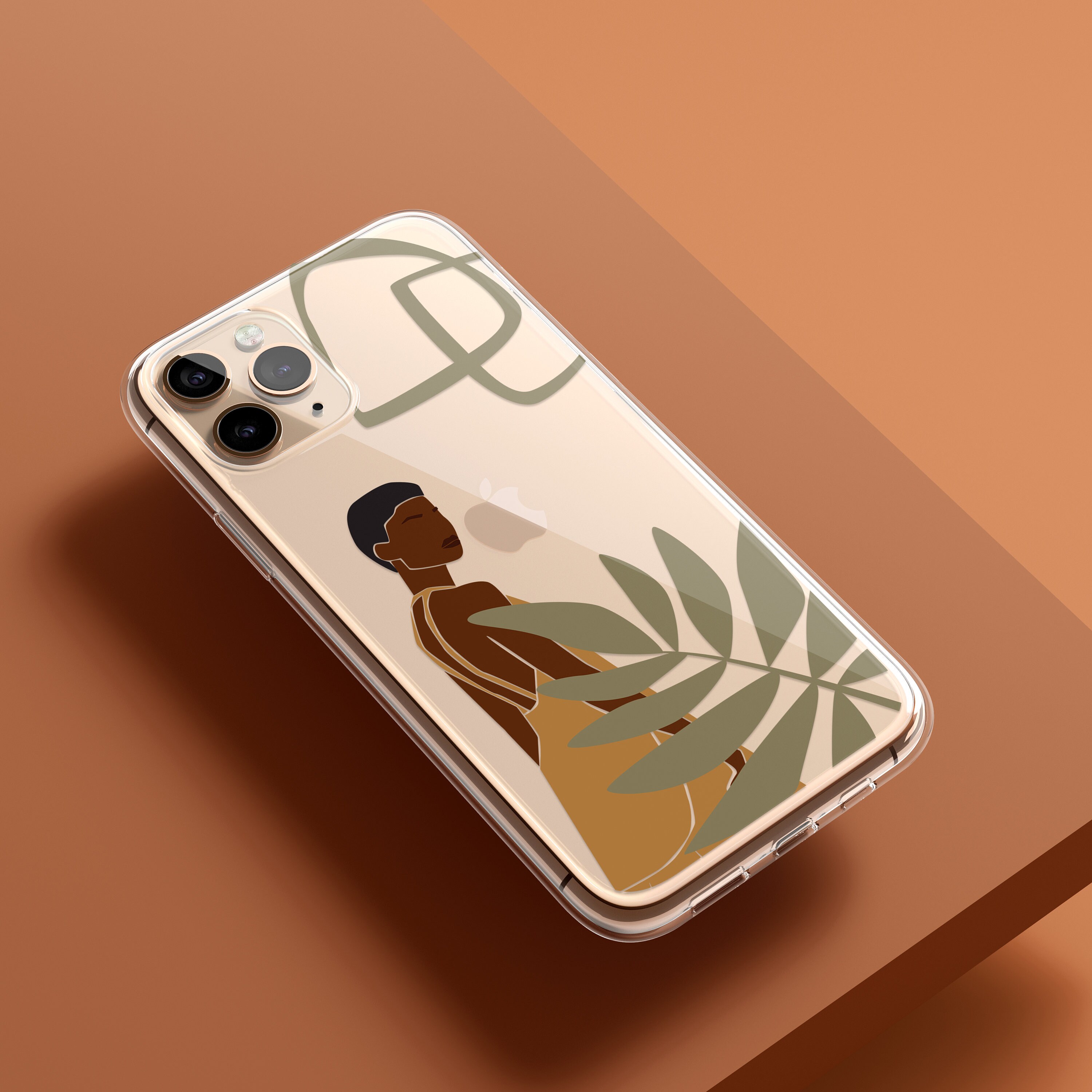 Black Girl Phone Case Protective Clear Case Clear Iphone - Etsy Australia