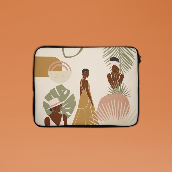 Black Girl Laptop Case - Etsy