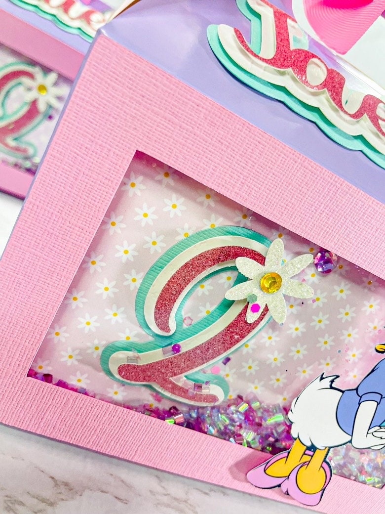 Daisy Duck Favor Box / Daisy Duck Birthday / Daisy Duck Decoration ...