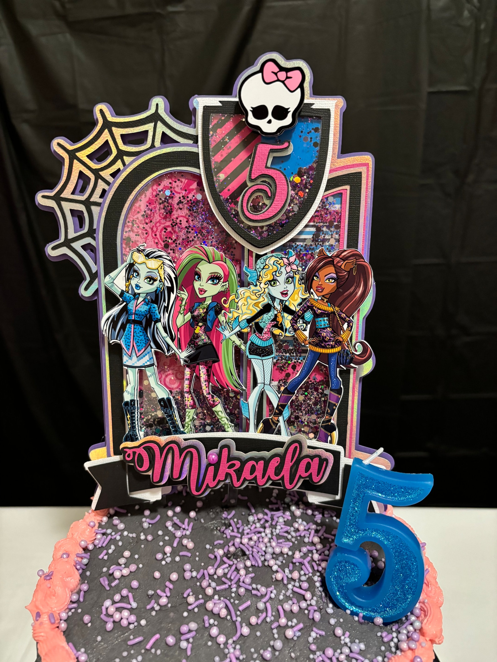 Monster High Caketopper / Monster High Decoration/ Monster High ...
