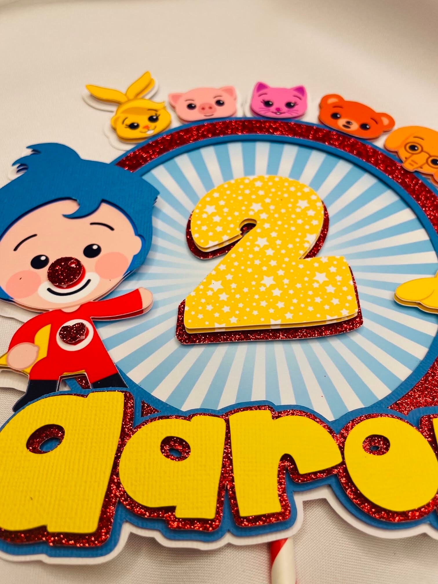 Plim Plim Caketopper / Plim Plim Birthday Supplies / Plim Plim - Etsy ...