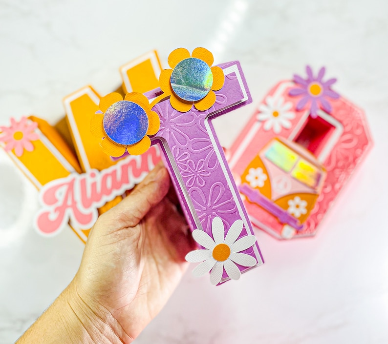 Groovy 3D Letters / Groovy Birthday / Groovy Decoration / Twogroovy ...