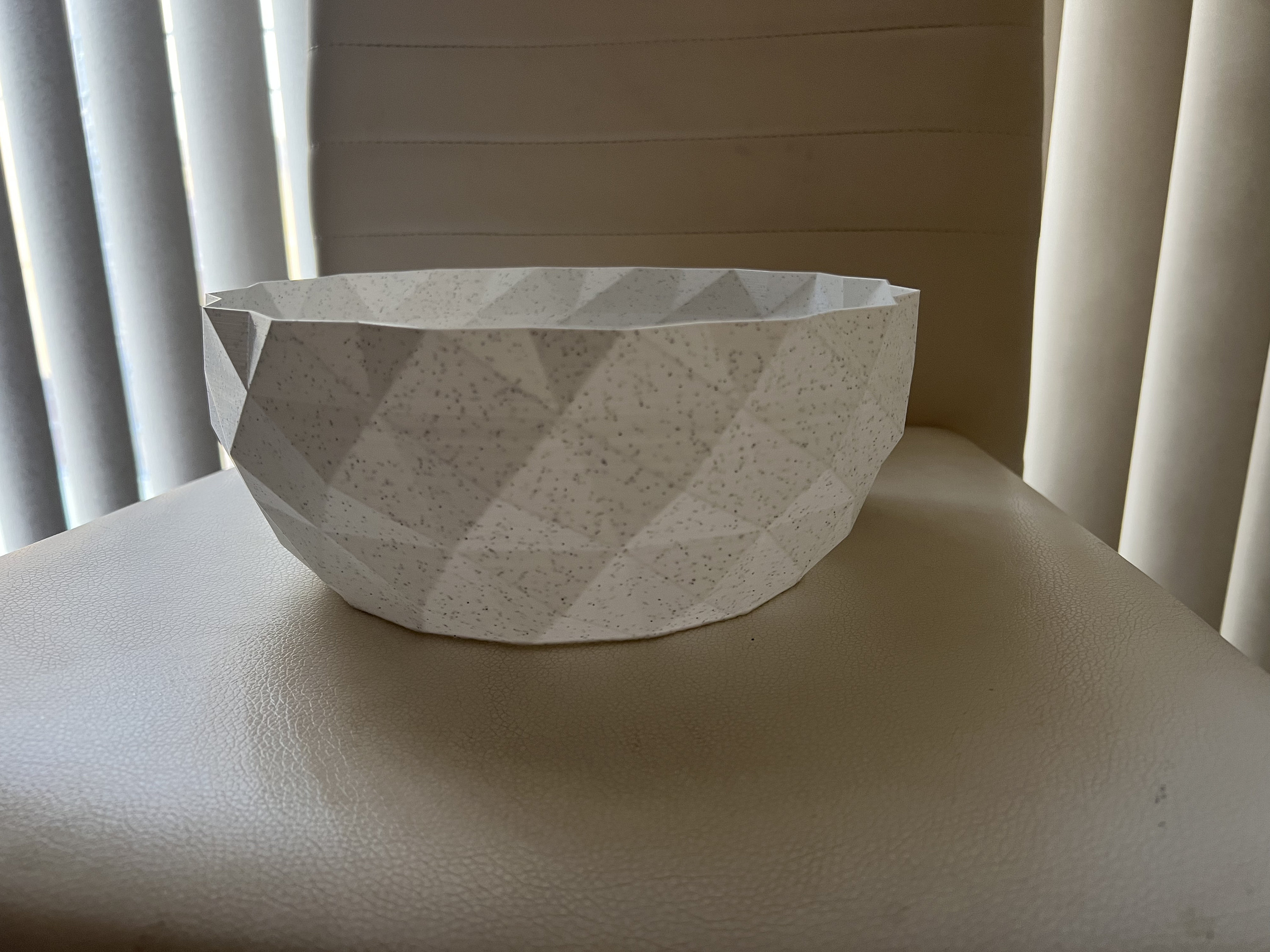 3D Printed Geometric Fruit Bowl - Etsy