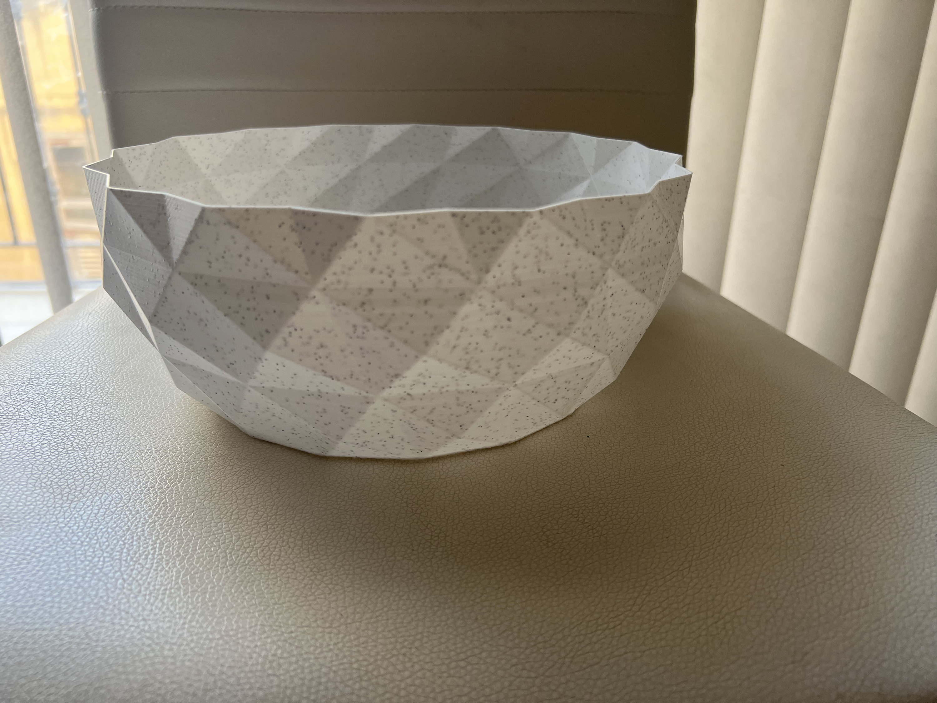 3D Printed Geometric Fruit Bowl - Etsy