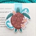 Sea Turtle Magnetic Bookmark: Beach Read Page Marker - Etsy