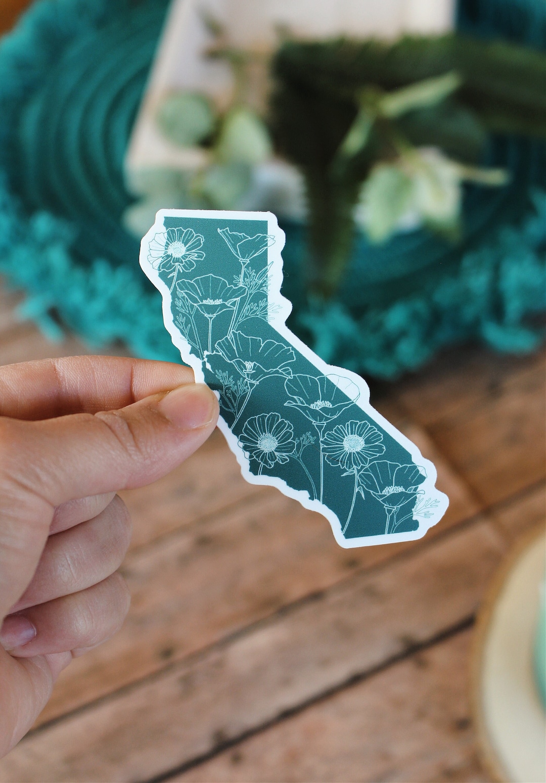 California Sticker, Poppies, Wildflowers, Home State, Cali Sticker ...