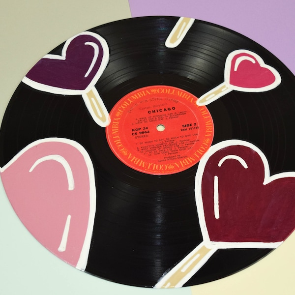 Heart Shaped Record - Etsy