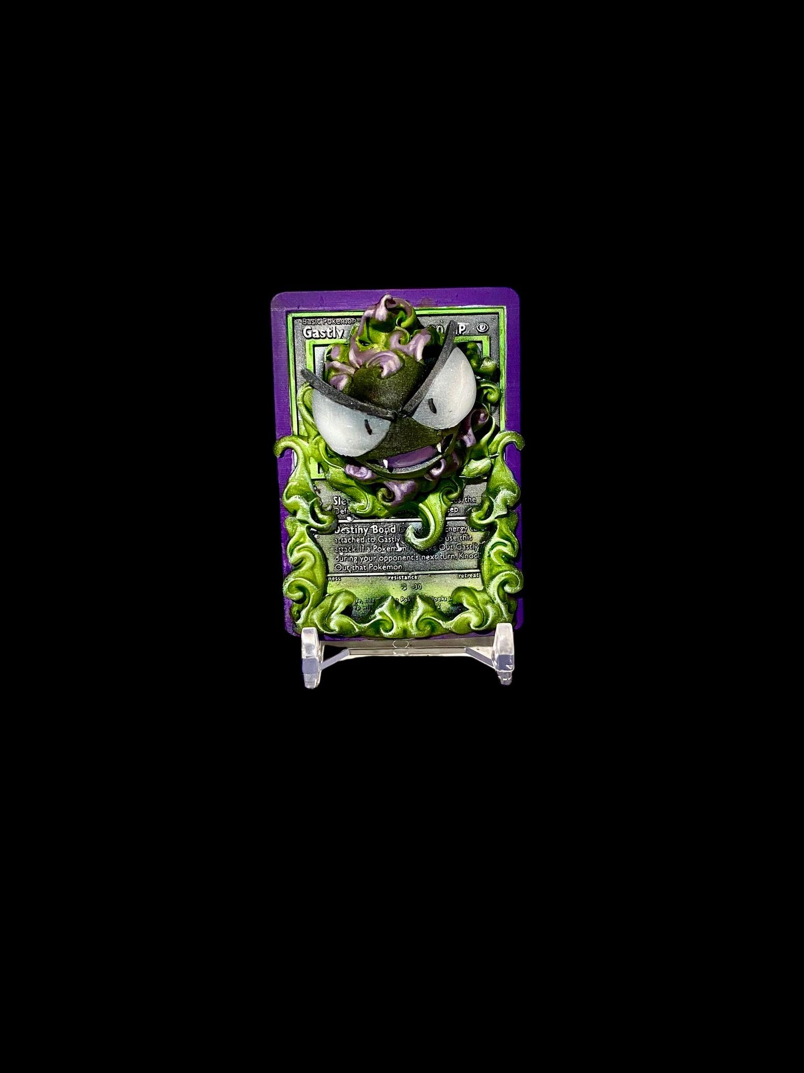 Ghostly Trio 3D Card Family - Etsy