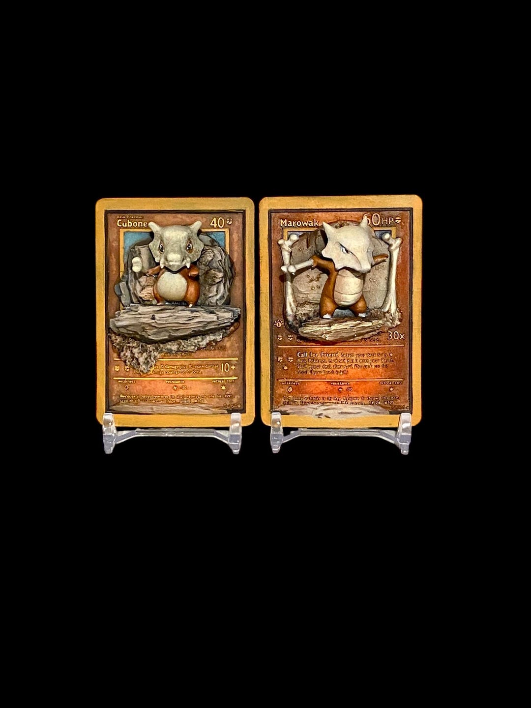 Grieving Skull Duo - Etsy
