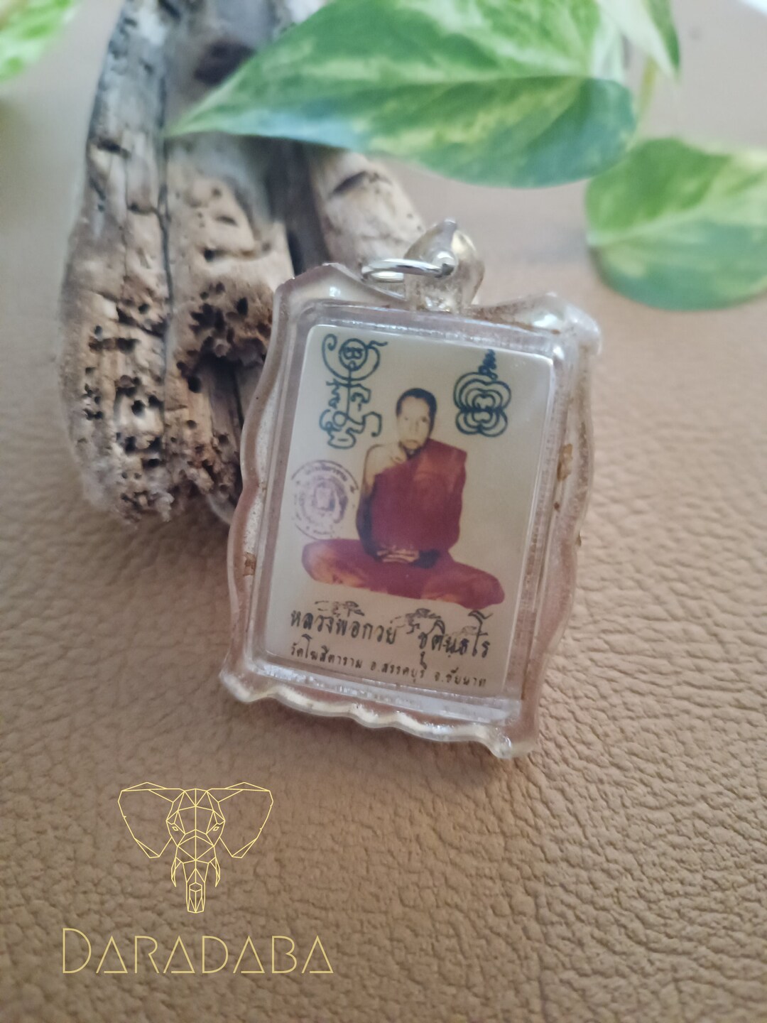 Venerable Rare Thai Amulet, Thai Monk Pendant, Good Luck Amulet Pendant ...