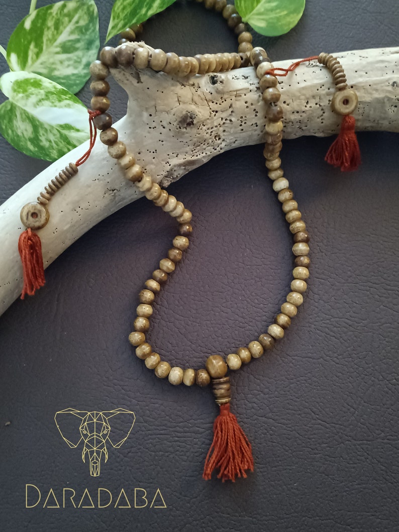 Tibetan Traditional Mala, Buddhist Protection Japa Mala, Spiritual ...
