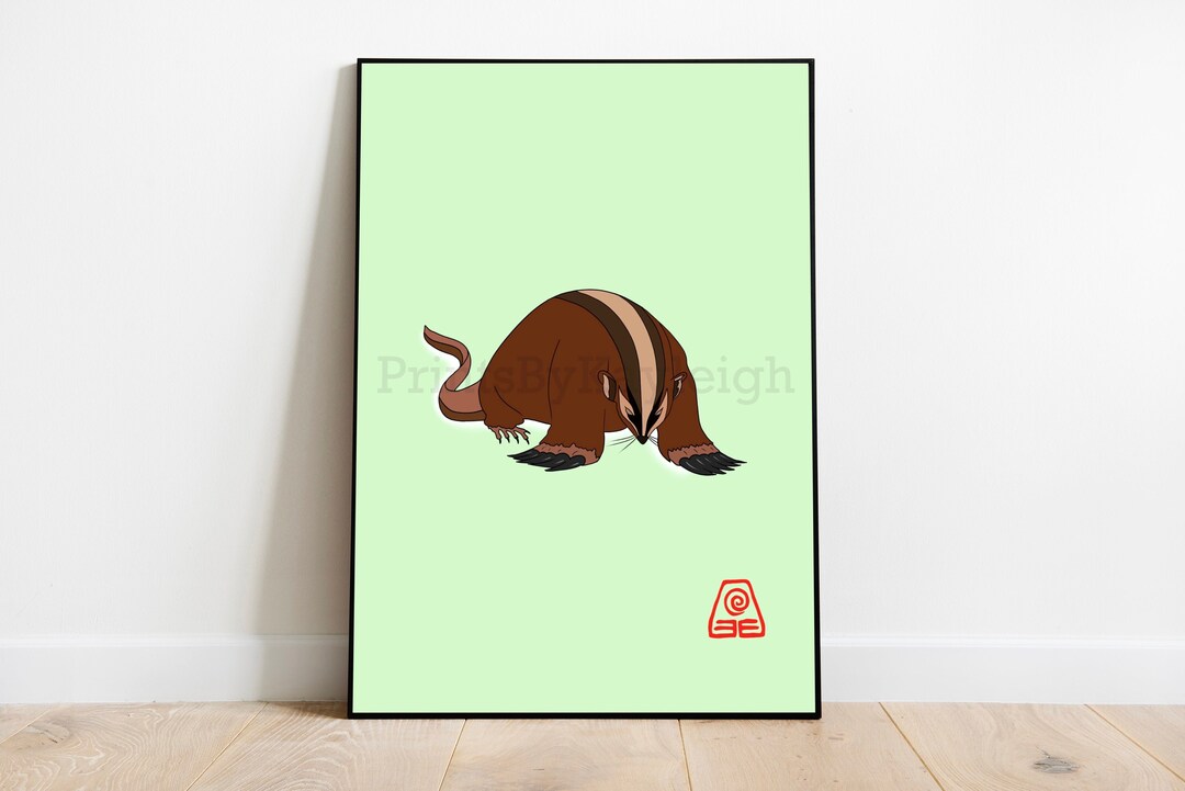 DIGITAL DOWNLOAD Badgermole Avatar: the Last Airbender - Etsy