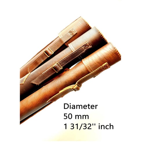 Handmade Leather Fly Rod/reel Case - Etsy