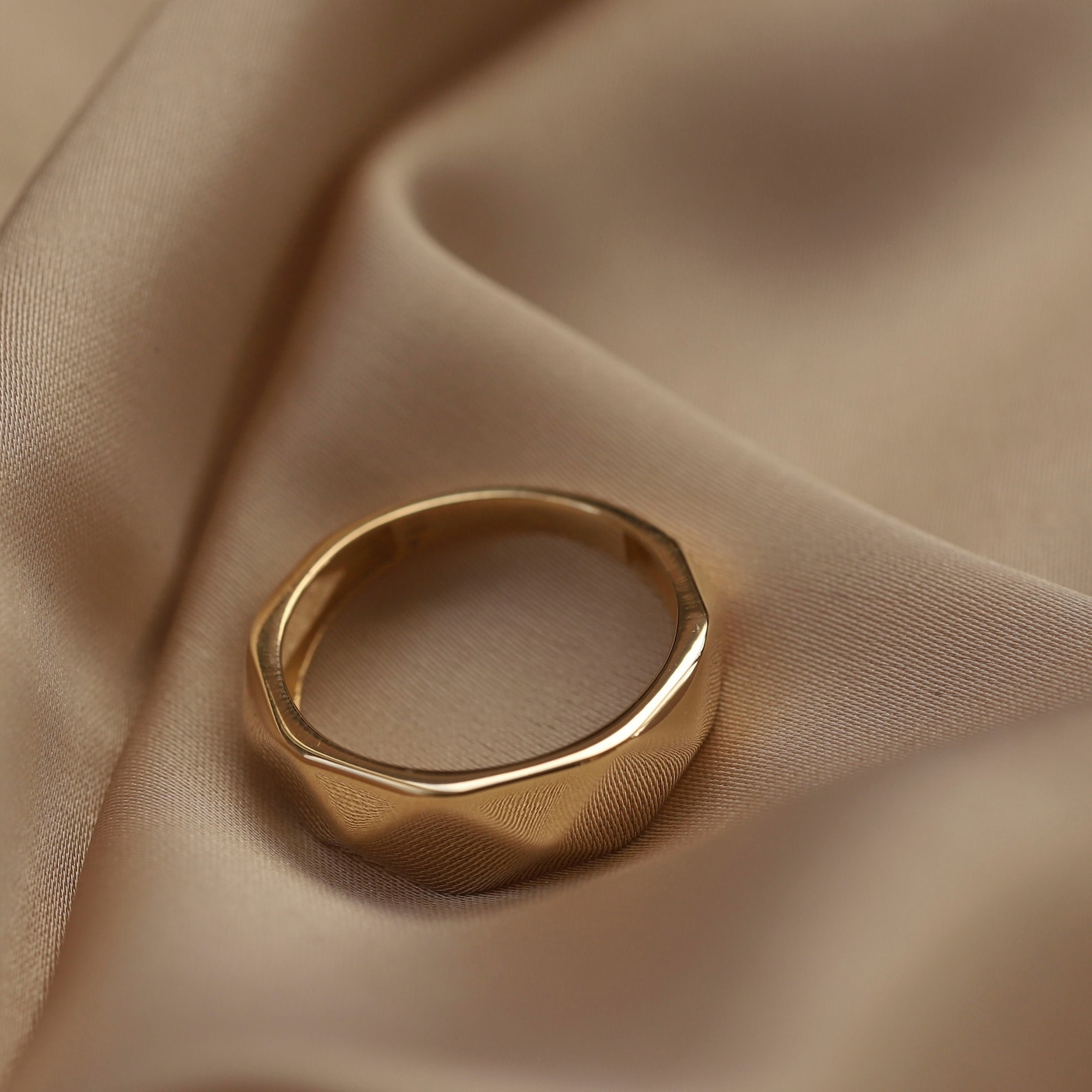 14k Gold Vintage Patterned Band Ring 65mm Wide 0.25 In - Etsy