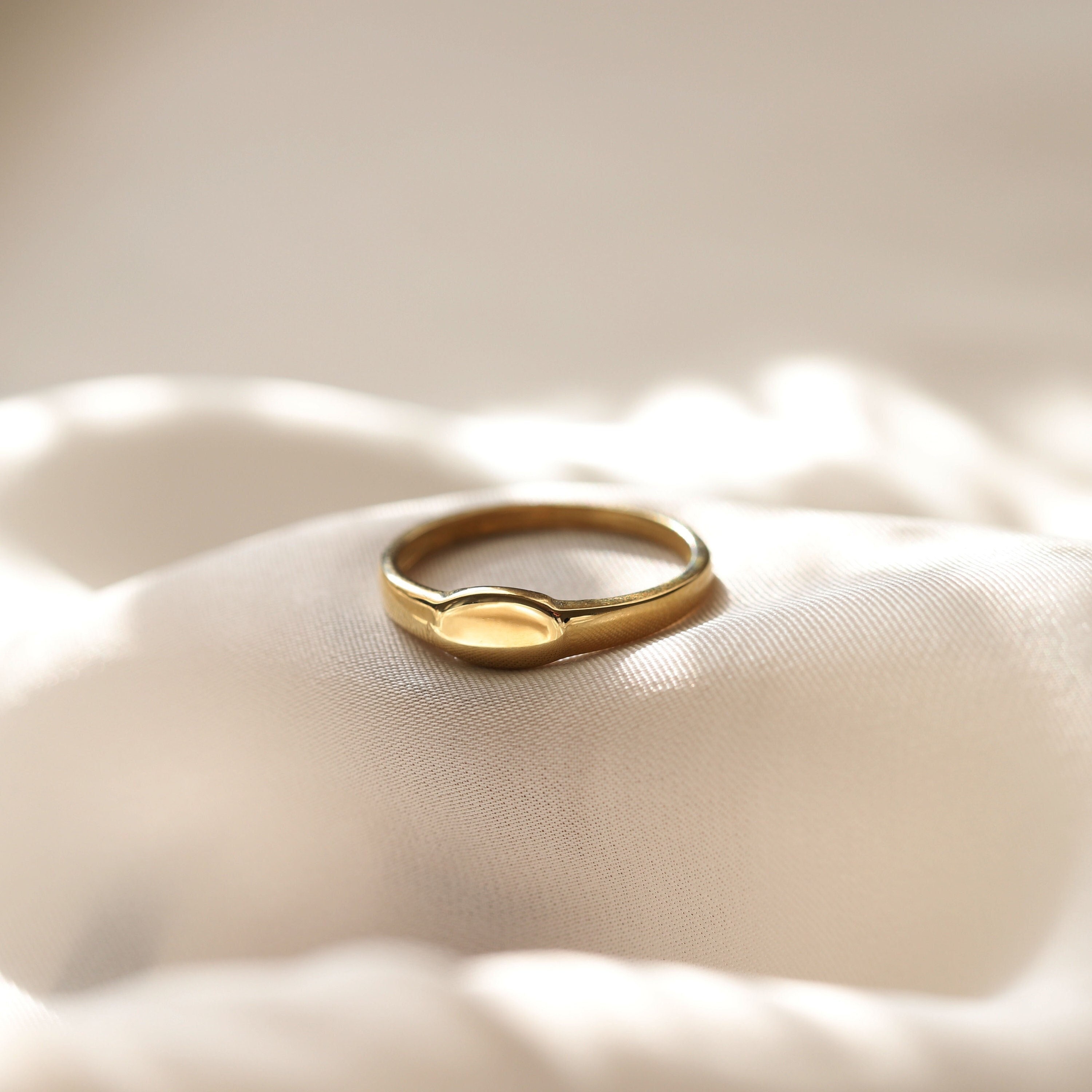 Tiffany oval signet ring store
