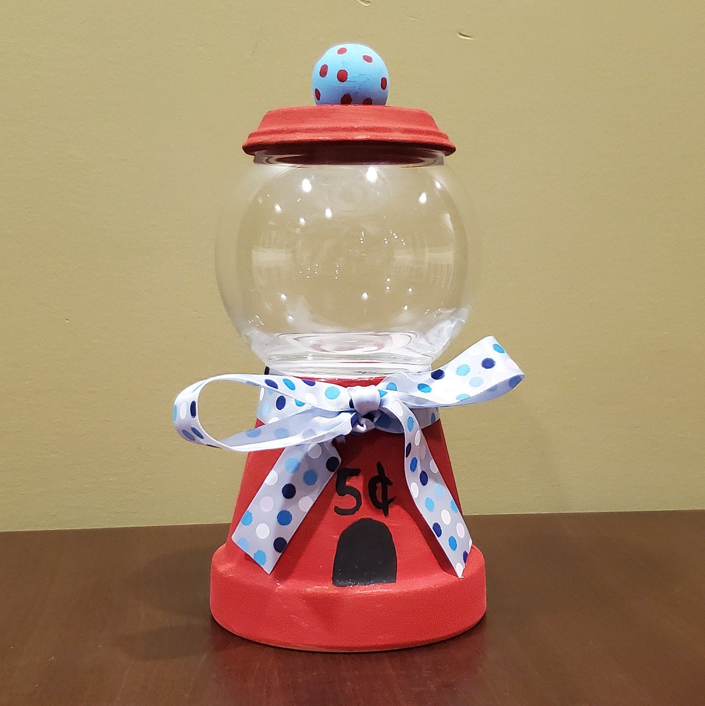 Flower Pot Gumball Machine