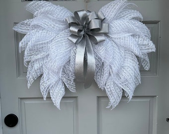 Angel Wings Wire Wreath Form - Etsy