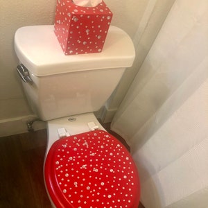 Red & Silver Bling Tissue Box Cover- Office Decor- Desk Decor- Wedding ...