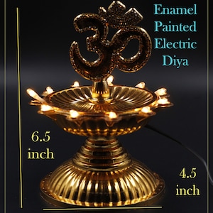Electric Lamp | Mandir Decor | Vilakku | Mandir Backdrop| Deepam ...