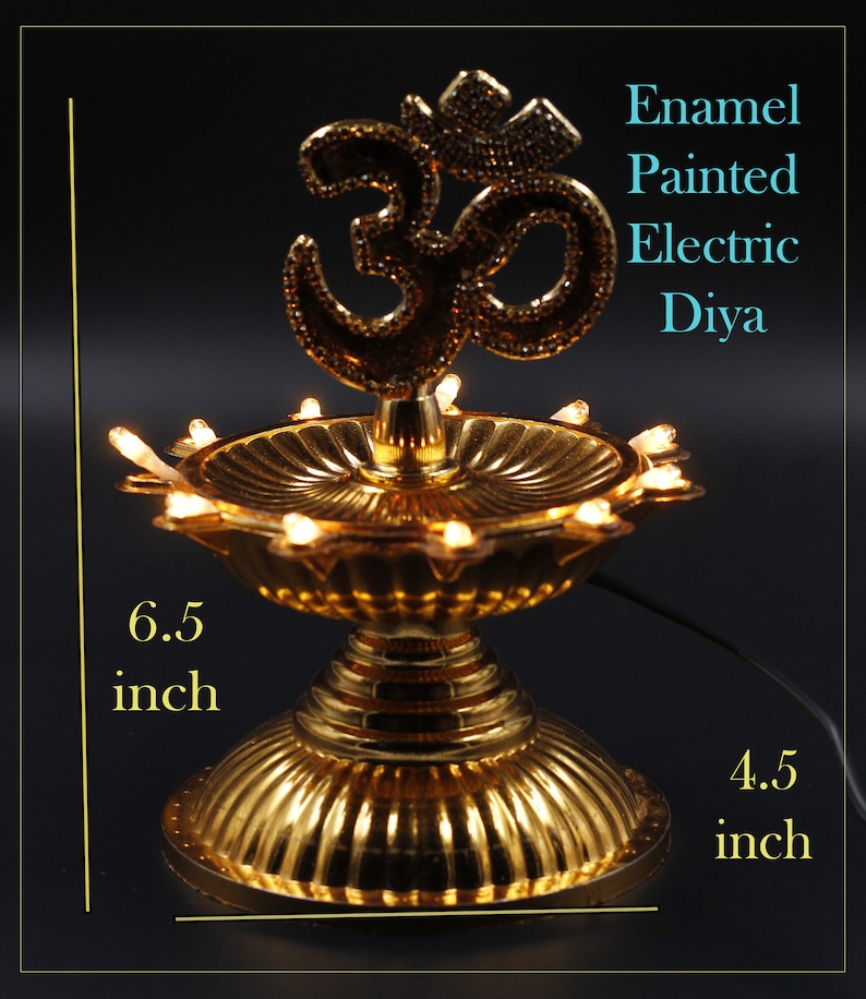 Electric Lamp | Mandir Decor | Vilakku | Mandir Backdrop| Deepam |diwali Diya | Mandir Diya in ...