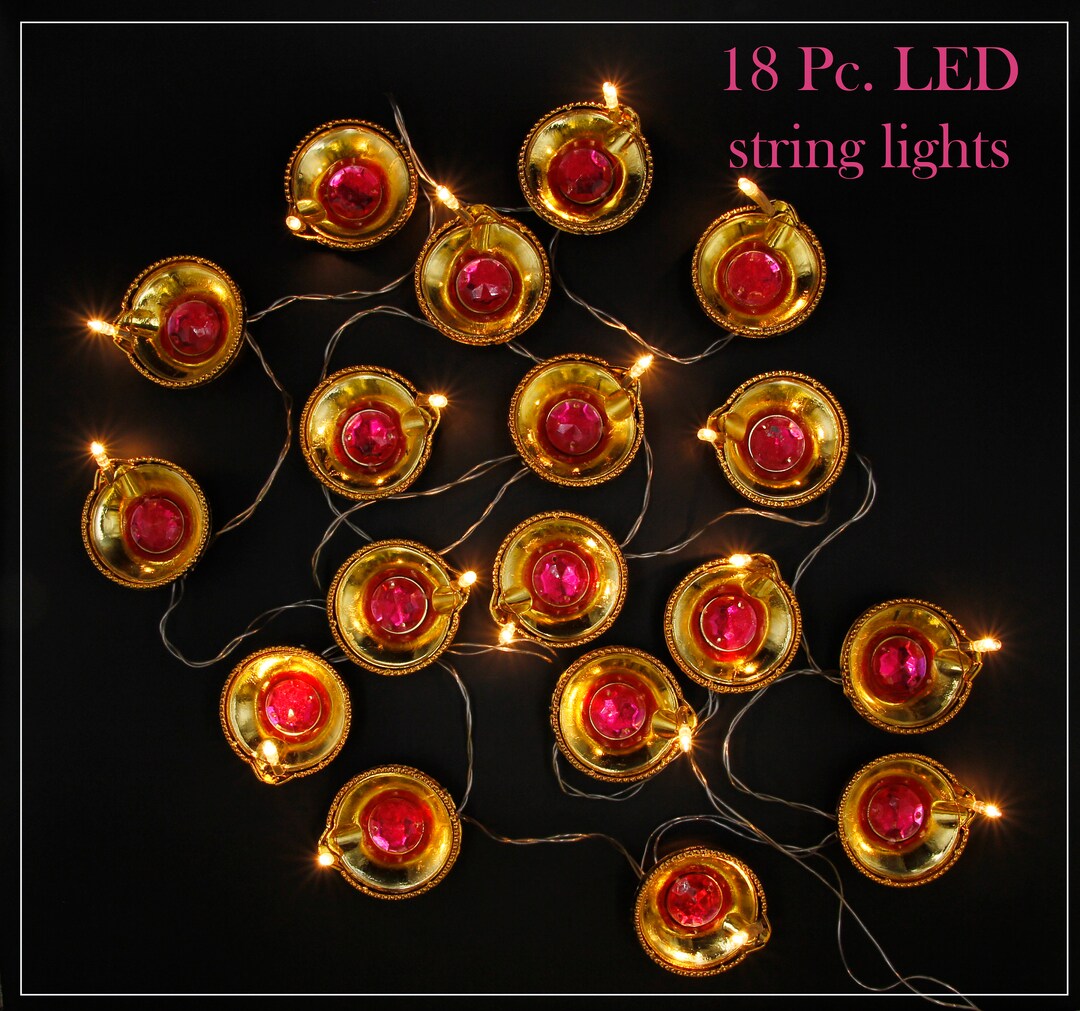 Electric Lamps for Mandir Decoration Electric LED String - Etsy