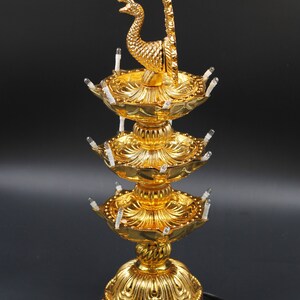 Electric Lamp | Electric Vilakku | Deepam |diwali Diya | Peacock Shaped ...