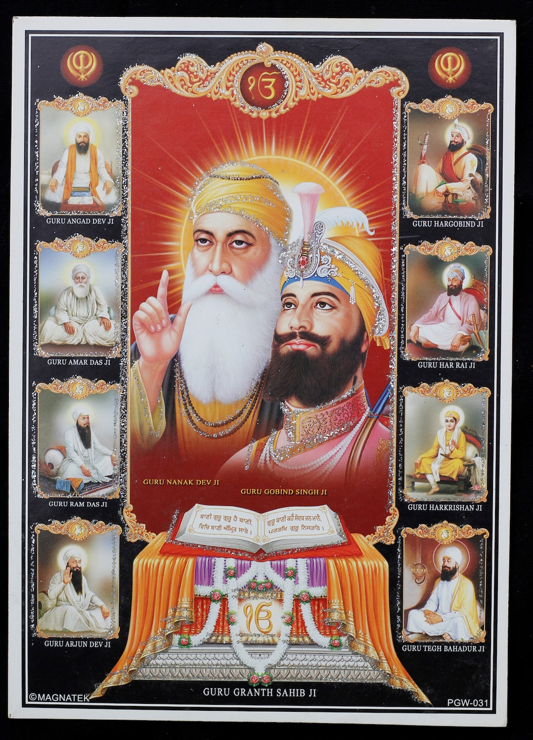 Guru Nanak Dev Ji Sikh Print 11 X 8 Inch - Etsy