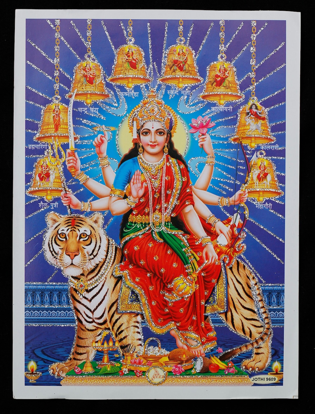 Durga Print Photo Poster Print in Glossy Finish 7 X 5 Inch. - Etsy