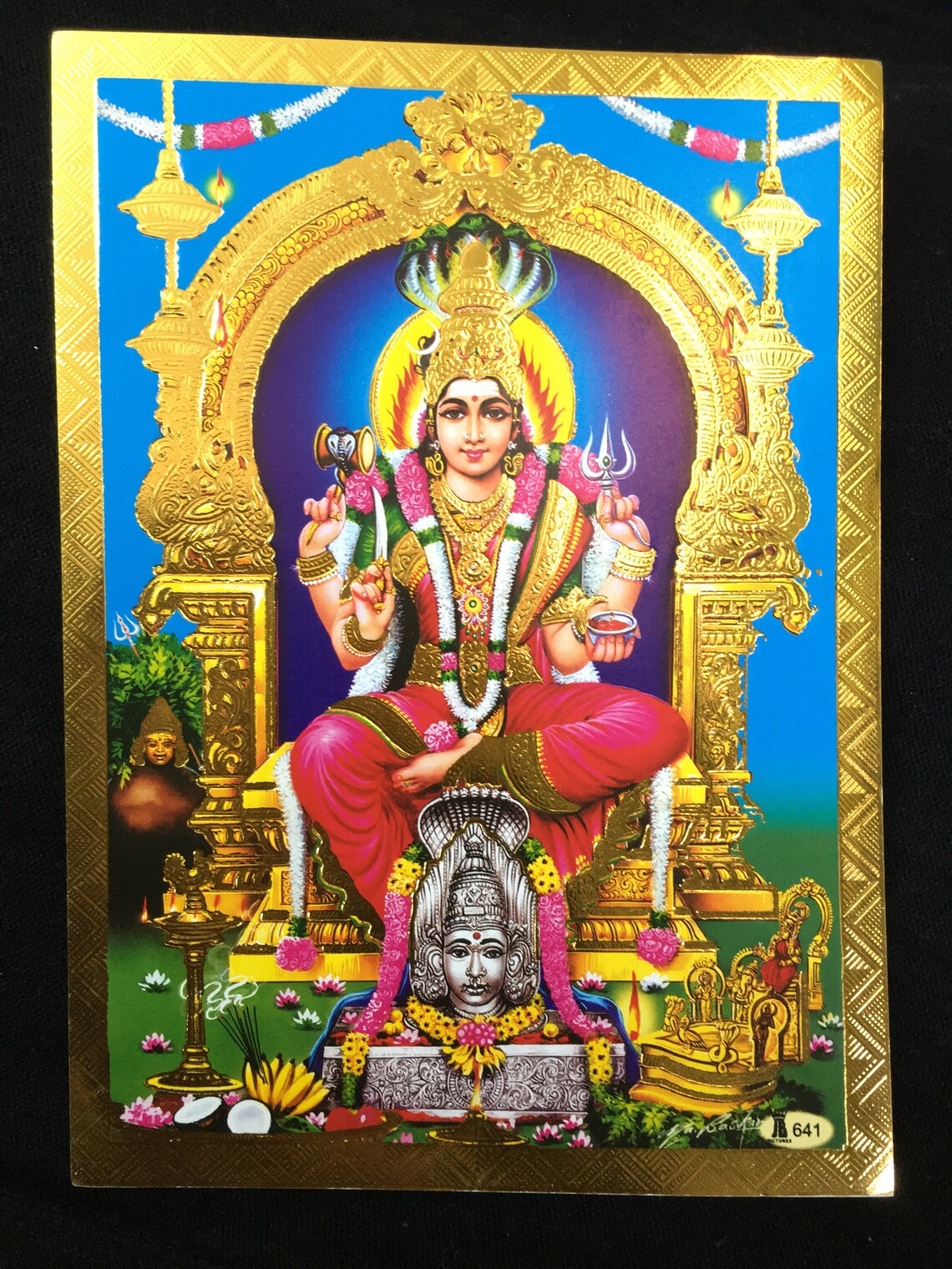 Samaypuram Mariamman Print/photo Print VINTAGE PRINT - (7x5 Inch ...