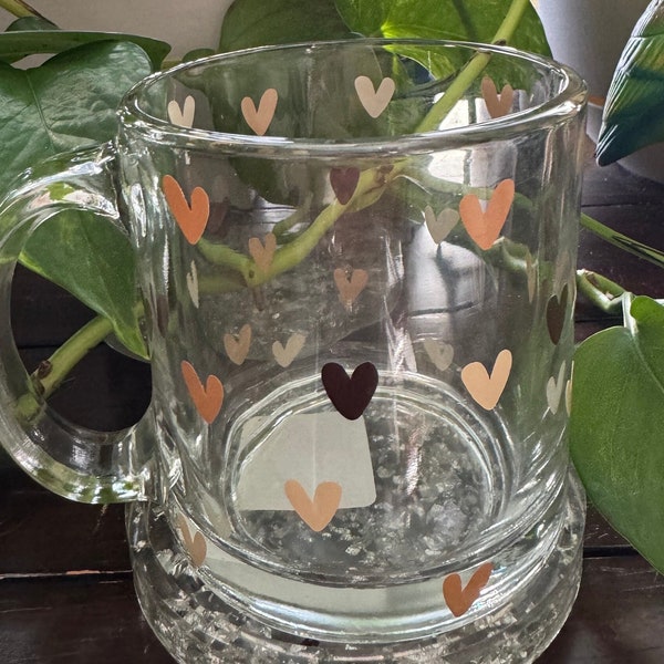 Red Heart Mug - Etsy