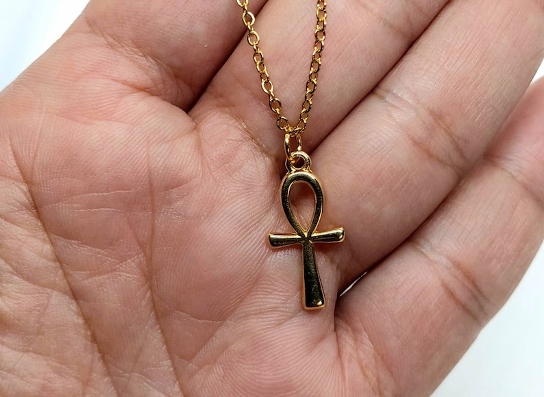 Ankh Necklace egyptian Ankh Jewelry Ankh Gold Necklace - Etsy UK