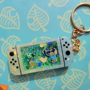 Mini ACNH Nintendo Switch Shaker Charm Keychain - Etsy