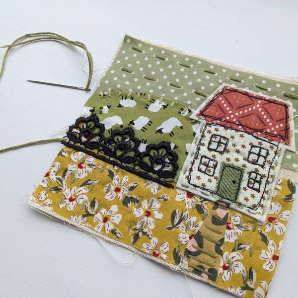 Slow Stitch Kit Beginner - Etsy