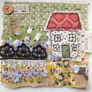 Slow Stitch Kit, Cottage Crafts, Mindfulness Creative Kits, Craft Kit ...