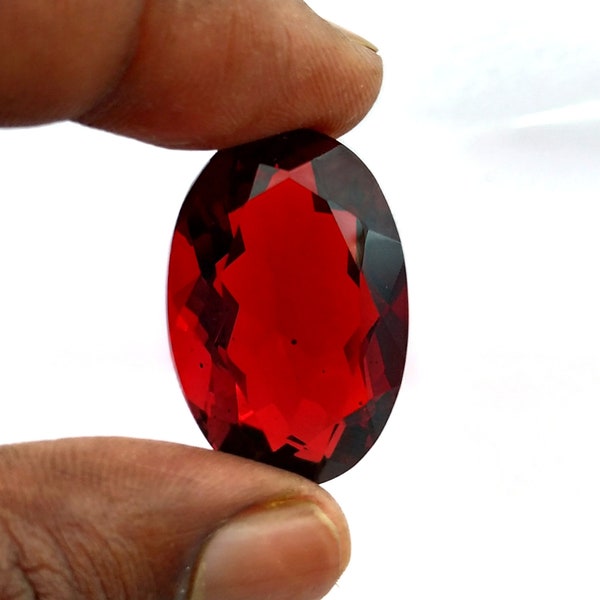 Faceted Garnet - Etsy