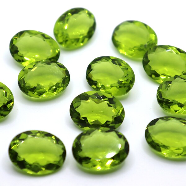 Oval Peridot Ring - Etsy