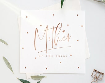 Mother of the bride card | Etsy