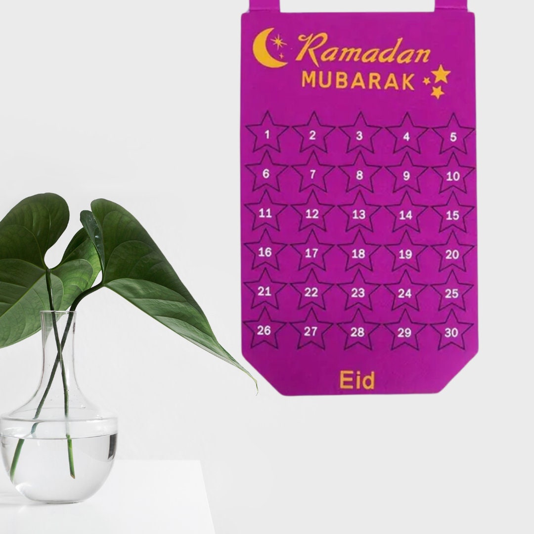 Countdown Calendar,muslim Calendar,advent Calendar,ramadan Mubarak,eid ...