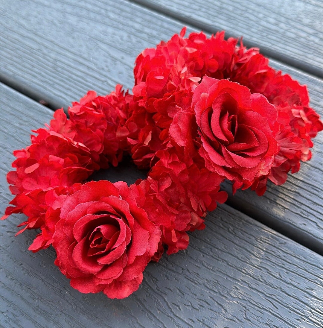 Wedding Gajra,rose Gajra,nikkah Gajra,indian Dulhan,gajra Favour,mehndi ...