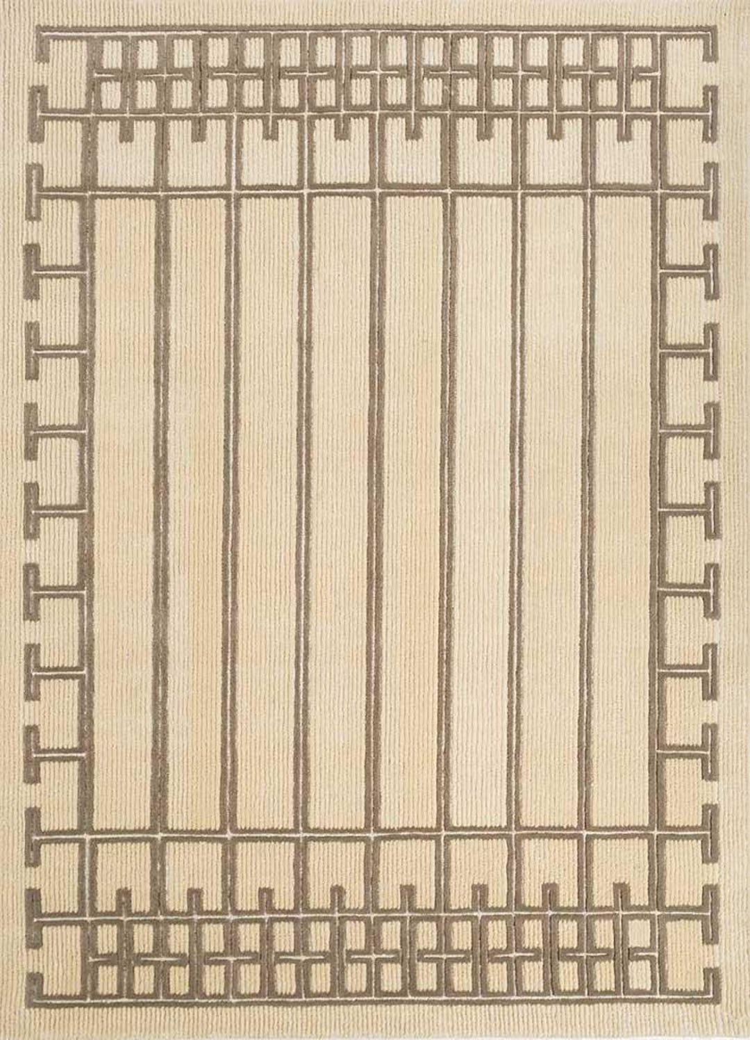 7x12.9x12 Rug Marble / Snow White Hand-tufted Nz Wool Carpet Area Rug ...