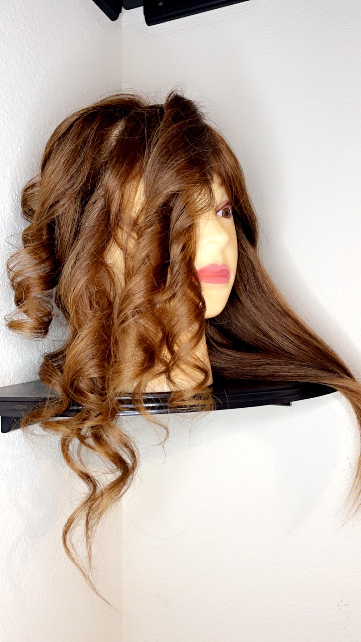 Professional Cosmetology Mannequin Head 18” 100% Human - Etsy