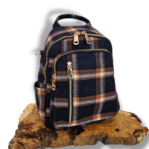 Wool Backpack - Etsy