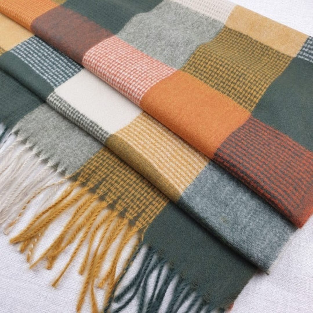 Soft Cashmere Scarf Soft Lightweight Scarf Autumnal Scarf - Etsy